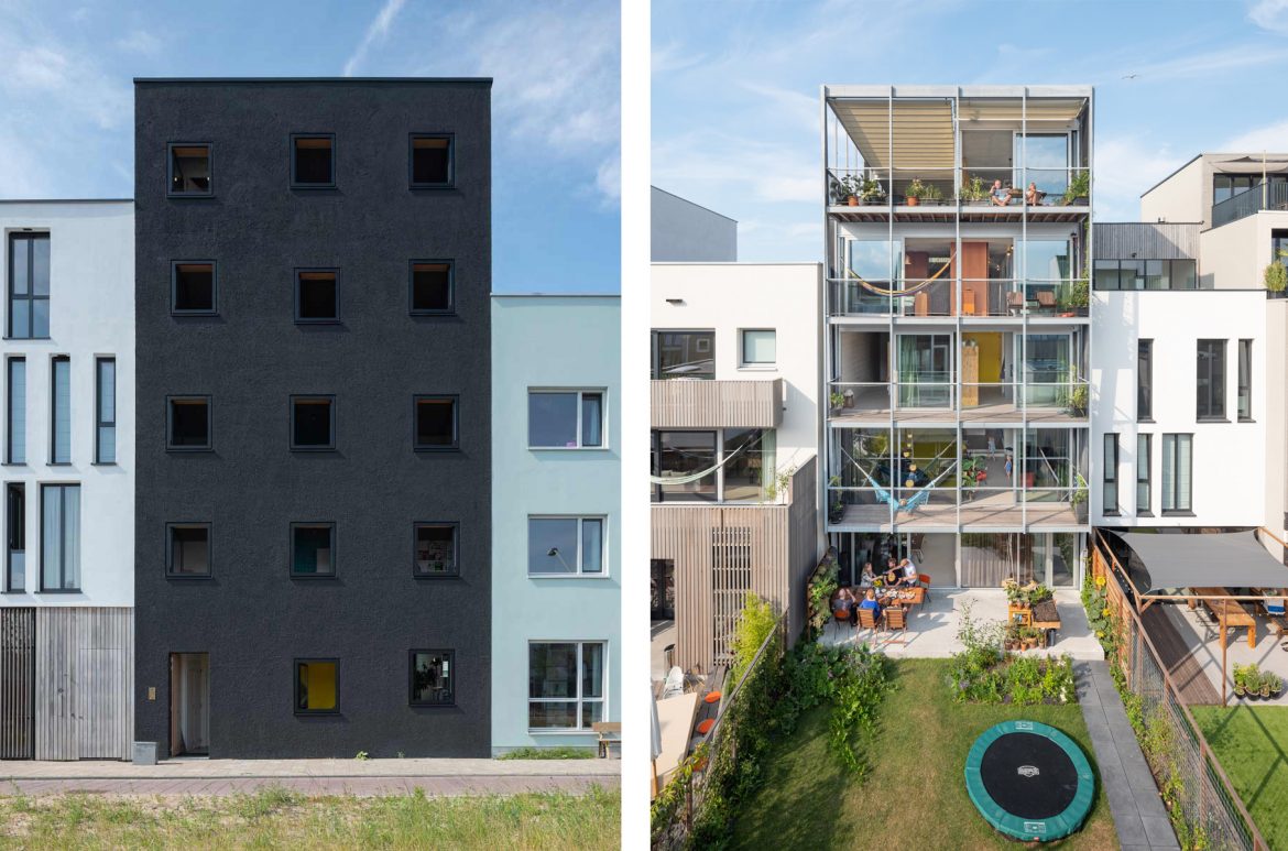 一面緊閉、一面看穿，擁有兩種表情的住宅：阿姆斯特丹 3 Generation House - POLYSH