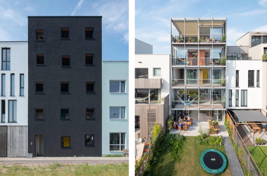 一面緊閉、一面看穿，擁有兩種表情的住宅：阿姆斯特丹 3 Generation House - POLYSH